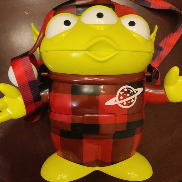 Accents | Disneyland Alien Christmas Popcorn Bucket | Poshmark